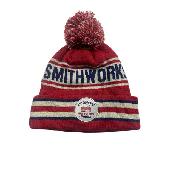 Smithworks | Accessories | Smithworks Vodka Beanie Hat Red White Blue ...